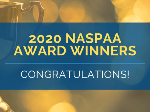 Congrats to all the 2020 NASPAA Award Winners | NASPAA